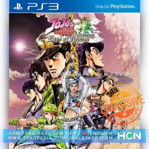 Jual DVD Game PS3 HEN CFW - JOJOS BIZARRE EYES OF HEAVEN - 2 IN 1 (ENG ...