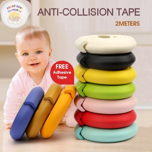 Promo PBT Pelindung Siku Meja 2M / Sudut Sisi Meja Anak Bayi/Spons Foam ...