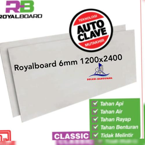 Jual ROYALBOARD 6MM / GRC 6MM / GRCBOARD / GRC 6MM 120X240 / ROYALBOD ...