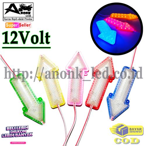 Jual Lampu LED Variasi Sein Model Panah / Led penanda Universal Panah ...