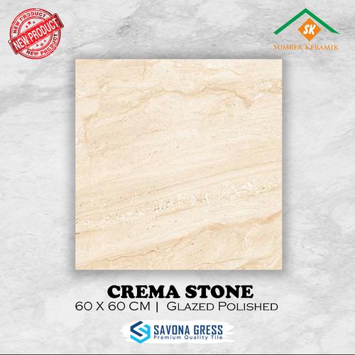 Jual Granite lantai 60x60 Cream stone / Savona gress / Glazed Polished ...