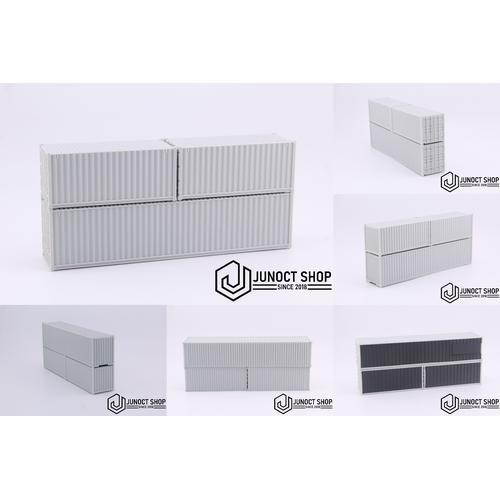 Jual Maket Box Kontainer 20ft 40ft Polos 1:87 Diorama Miniature HO ...