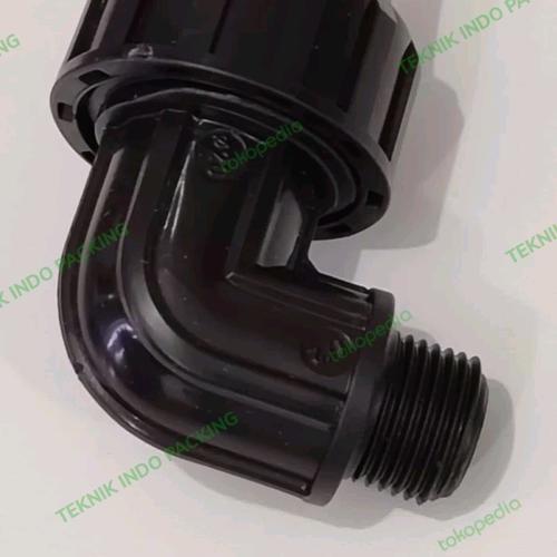 Jual MALE THREAD ELBOW HDPE drat 25 mm x 1/2"/elbow drat luar - Jakarta ...