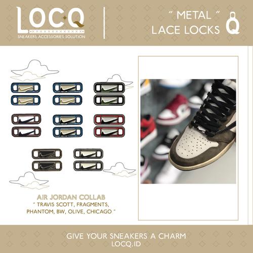 Jual Aksesoris Tali Sepatu Metal Lace Locks Jordan Travis Scott ...
