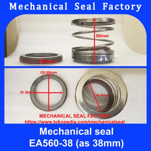 Jual Mechanical seal EA560/ EA 560-38 (as 38mm) sic sic viton - Jakarta Barat - Mechanical Seal ...