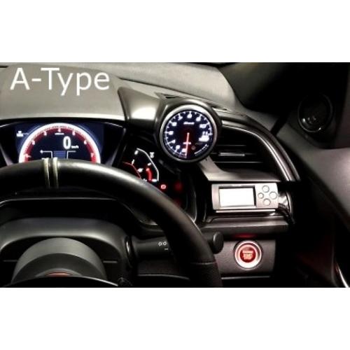 Jual Seeker FRP Meter Bracket Boost Gauge Oil Temp Civic Turbo FC FK ...