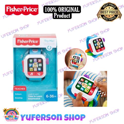 Jual Fisher-Price Laugh & Learn Time to Learn Smartwatch - Kota ...