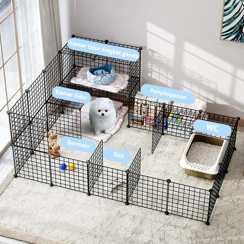 Jual KANDANG BESAR KUCING PET CAGE KANDANG ANJING KANDANG HEWAN BESI ...