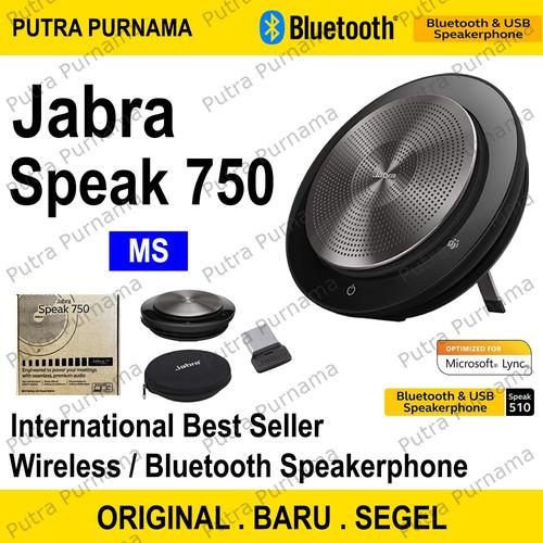 Jual Jabra Speak 750 MS + Link Bluetooth Dongle Wireless Speaker BNIB ...