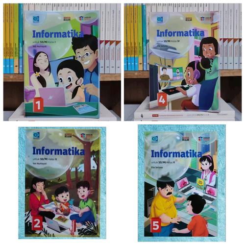 Jual OBRAL Buku SD Informatika Kelas 1 2 4 5 Grafindo Kurikulum Merdeka - Kelas 1 - Jakarta ...