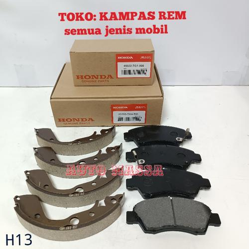 Jual KAMPAS REM SET BRIO NEW RS SATYA DEPAN BELAKANG KOMPLIT BRIO NEW RS - Jakarta Pusat - AUTO ...