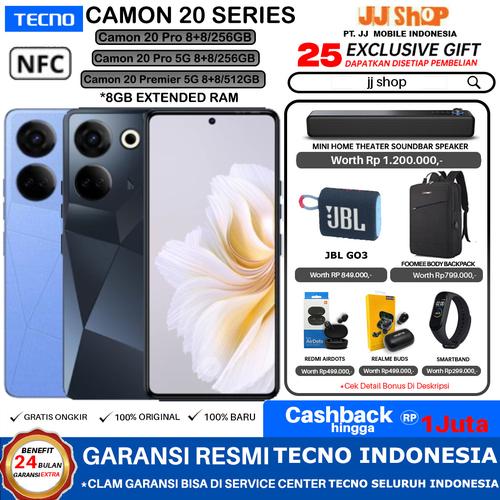 Promo TECNO CAMON 20 PREMIER 8/512 GB & CAMON 20 PRO 5G & 4G 8/256 GB ...