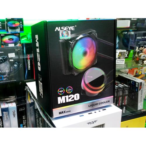 Jual Alseye Max M120 | Liquid Cooler procesor LGA 1700,AM5 ready WHITE ...