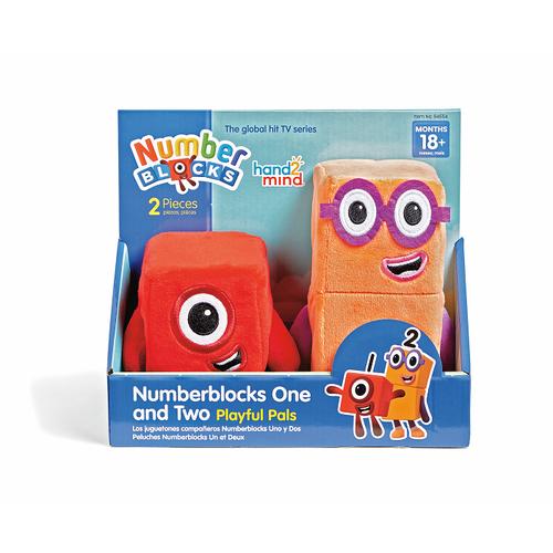 Promo Hand2Mind Numberblocks One & Two Playful Pals Plush Boneka - Kota ...