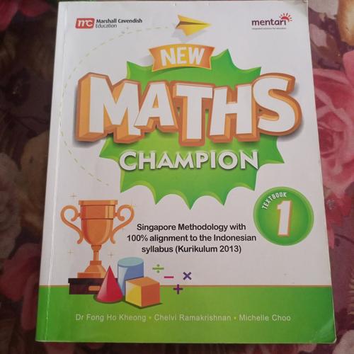 Jual new maths champion 1 textbook - Kota Bekasi - jembatanilmu | Tokopedia