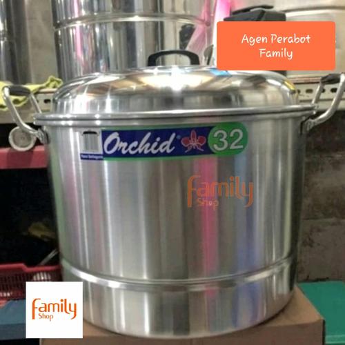 Jual Panci Serbaguna 32 cm ORCHID /Dandang Steamer Langseng Panci Nasi ...