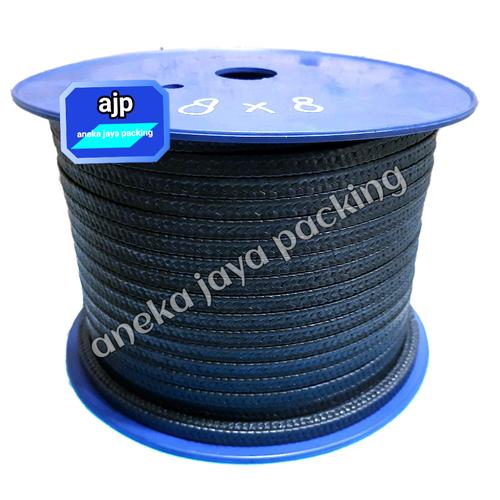 Jual gland packing 8mm (5/16 inch) gfo remes packing ptfe carbon teflon ...