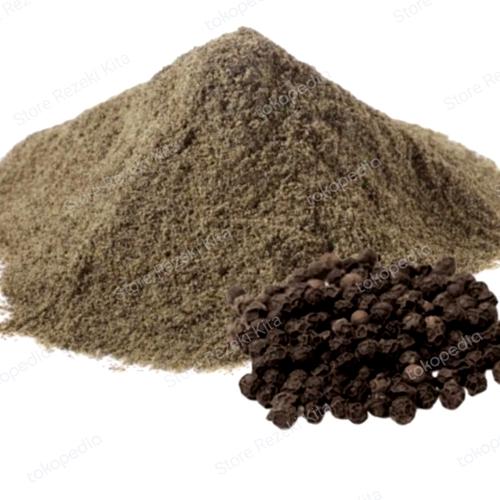 Jual lada hitam bubuk Murni 1kg /Black pepper powder / merica halus ...