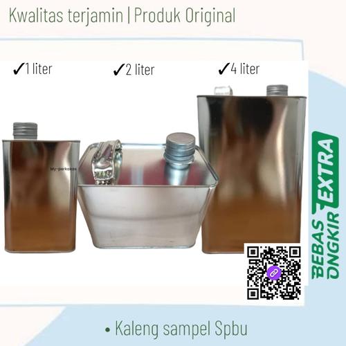 Jual Kaleng Sample 1 liter 2 liter 4 liter - Kaleng Sempel sempel ...