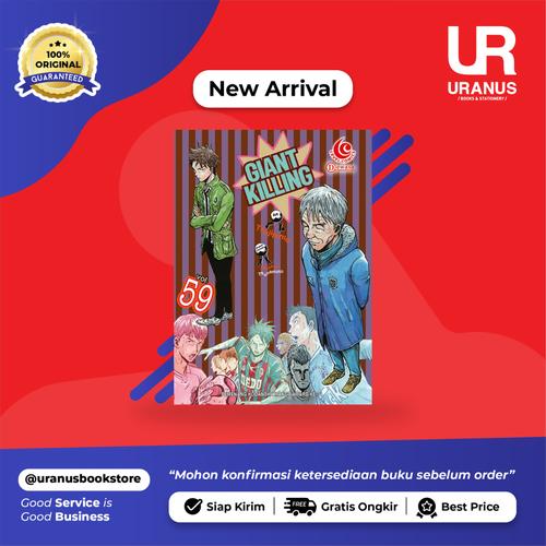 Jual GIANT KILLING 59 - TSUJITOMO - LEVEL COMIC - URANUS NGAGEL SURABAYA - Kota Surabaya - Toko ...