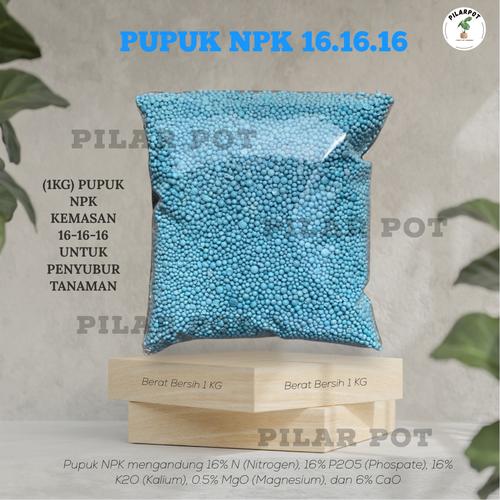 Promo pupuk penyubur tanaman npk mutiara 16-16-16 REPACK 1 kg - KILOAN ...