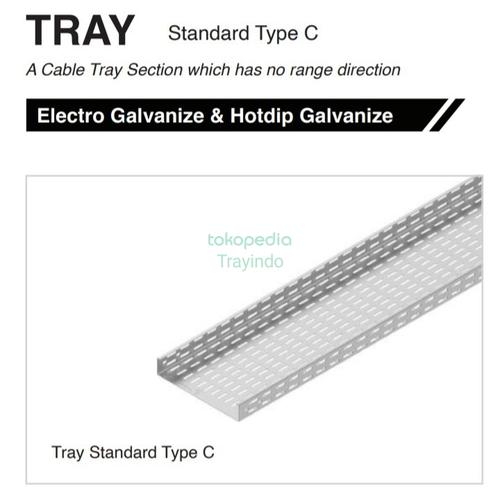Jual Cable Tray Standart Type C - 600x50 - Jakarta Pusat - Trayindo ...