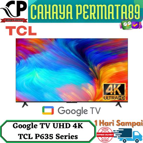 Promo TCL 55P635 - Google TV UHD 4K 55 inch Smart TV TCL P635 Digital ...