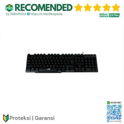 Jual LDKAI Gaming Keyboard RGB LED - R260 - Hitam Putih - Hitam ...