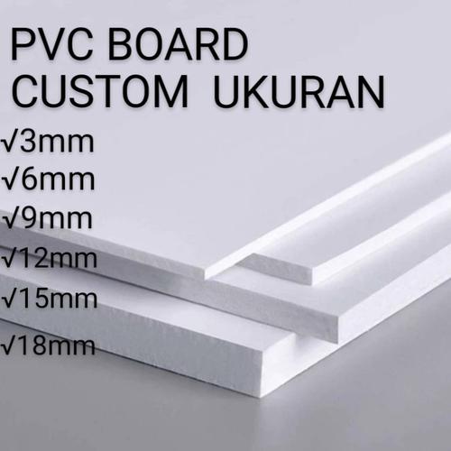 Jual PVC Board 6mm/ PVC Foam Board 6mm potongan custom - Kota Tangerang ...