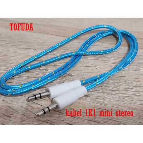 Jual tofuda Kabel Aux Audio Ekstension 3.5 male to male mini stereo ...