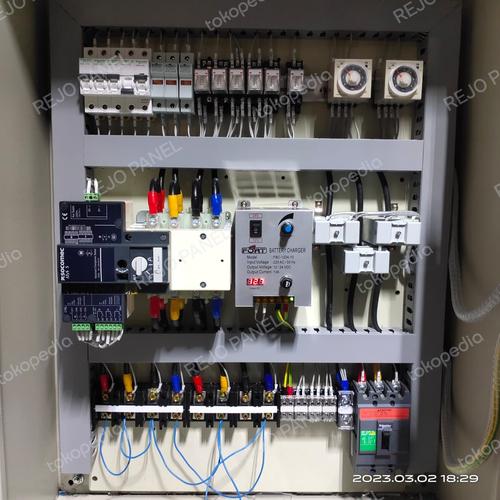 Jual panel ats pln genset - COS SOCOMEC MOTORIZED 100A ATYS S komplit ...