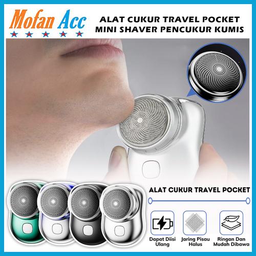 Jual Alat Cukur Elektrik Travel Pocket Mini Cukuran Kumis Jenggot ...