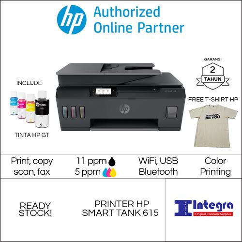 Jual Printer HP 615 Smart Tank Wireless All-in-One Garansi Resmi ...