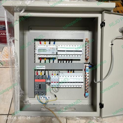 Jual PANEL KWH meter 3p digital fort, mccb 3p 50A - MCB 3p 20A - MCB 1p 10A - Jakarta Pusat - P ...