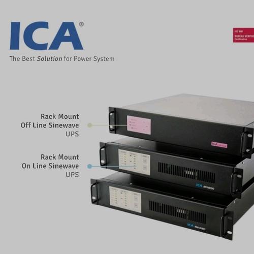 Jual UPS ICA RN-1200 RACKMOUNT (1200va-600Watt-2U) SINEWAVE Technology ...