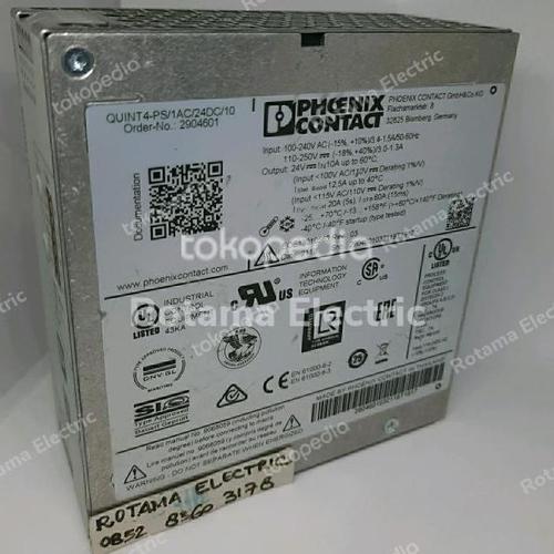 Jual Quint4-Ps/1Ac/24Dc/10 Phoenix Contact 2904601 Power Supply 24Vdc ...
