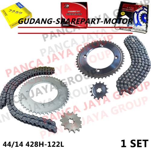 Jual GEAR SET BAJA DEPAN BELAKANG RANTAI KLX150 KLX 150 DTRACKER D TRACKER - Jakarta Timur ...
