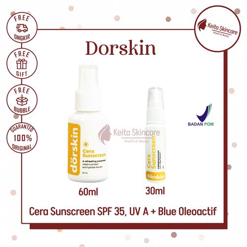 Jual Dorskin Cera Sunscreen SPF 35, UV A + Blue Oleoactif - Sunscreen ...