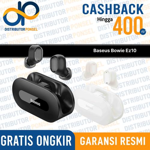 Jual Baseus Bowie EZ10 EZ-10 TWS True Wireless Earbuds Earphone - Black ...