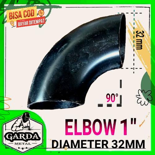 Jual Elbow besi pipa las keni pipa besi las ukuran 1" inchi - Kab ...