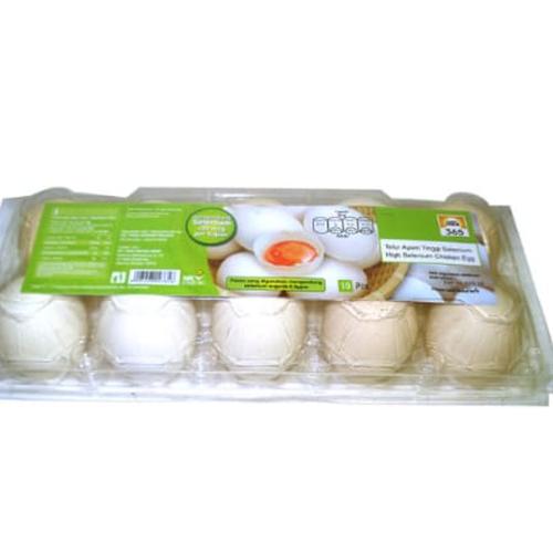 Jual 365 Telur Ayam Kampung Tinggi Selenium 10's / pack - Kota ...