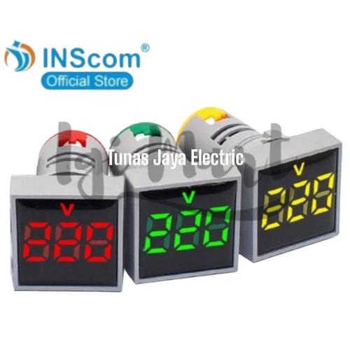 Jual Pilot Lamp LED with Voltmeter Kotak INS - Kuning - Kota Surabaya ...