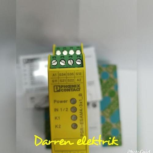 Jual New Safety Relay Phoenix Contact Psr-Scp-24Uc/Esam4/3X1/1X2/B ...