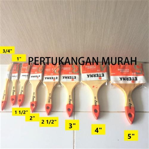 Jual Kuas Cat ETERNA 633 Uk 3/4 - 6 Inch / Kuas Cat ETERNA - RRT, 2-1/2 ...