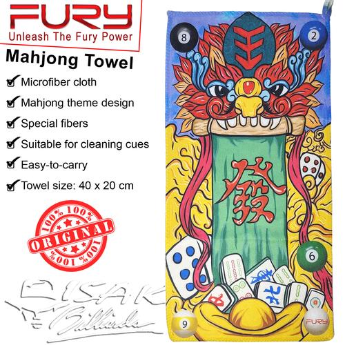 Jual Fury Mahjong Cue Microfiber Cloth Kain Pembersih Shaft Towel ...