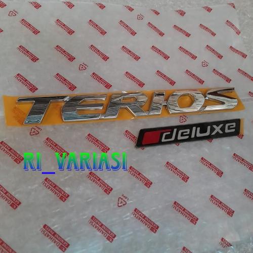 Jual EMBLEM TULISAN TERIOS DELUXE ORIGINAL - Kota Bekasi - Ri_Variasi ...