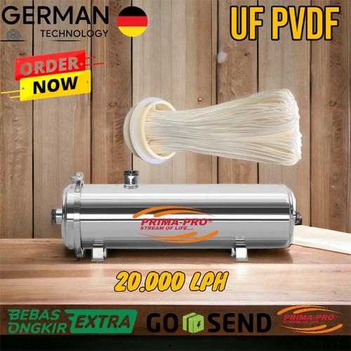 Jual Ultrafiltrasi pvdf 20000 lph Filter penjernih air Industri pvdf ...