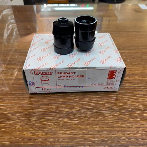 Jual Fitting gantung E27 BROCO -hitam - Jakarta Pusat - MuliaListrik ...