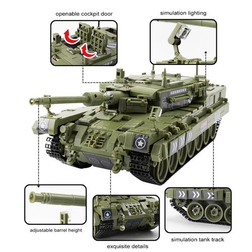 Jual GULO GULO Main Battle Tank Blocks Military Building Set German ...