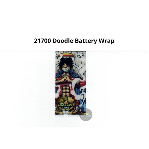 Jual 21700 Battery Wrap Sleeve PVC Doodle Wrap Batere | Batre - Jakarta ...